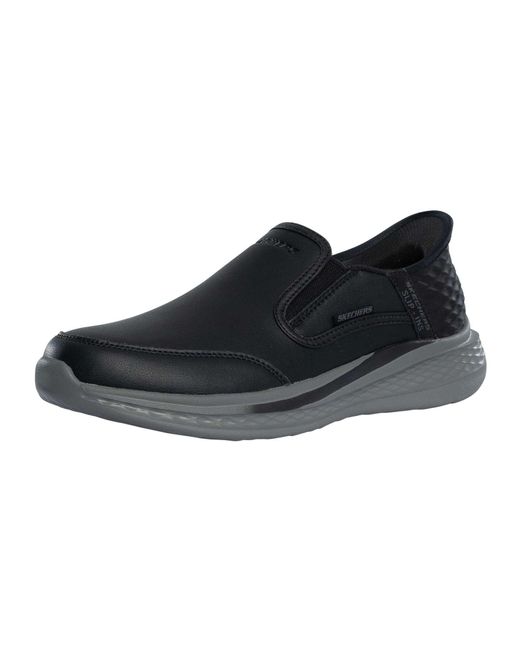 Skechers Slip-ins Relaxed Fit Slade Cooper Trainers in Black for Men | Lyst