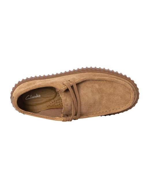 Clarks Torhill Lo Suede Shoes in Brown for Men | Lyst