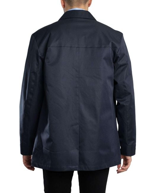 Aquascutum Iconic Caban Jacket in Blue for Men | Lyst