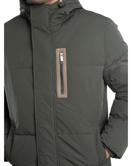 Ted Baker Kinmont Puffer Jacket in Gray for Men | Lyst