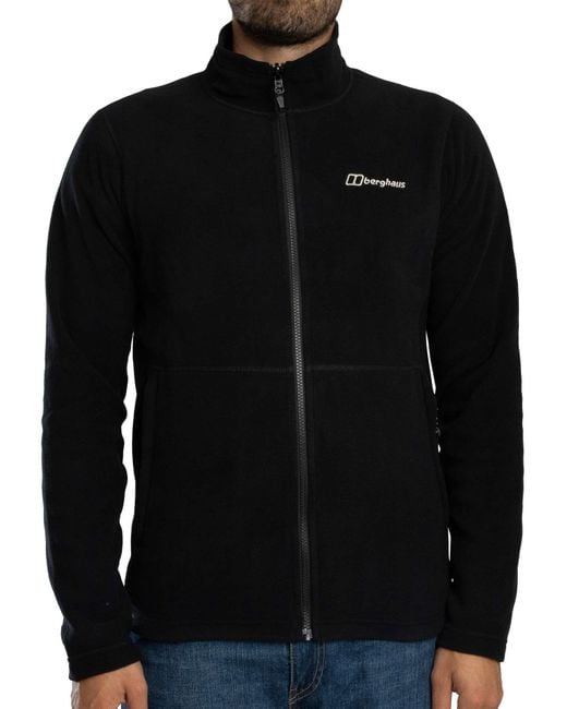 Berghaus Prism Micro Interactive Polartec Fleece Jacket in Black for ...