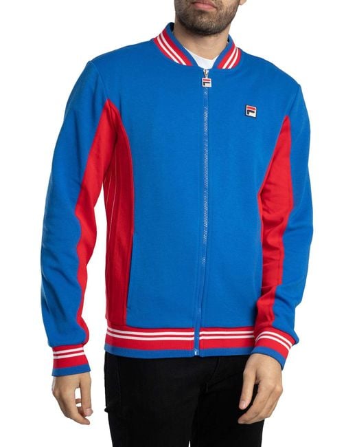 Fila Settanta Track Jacket in Blue for Men | Lyst UK
