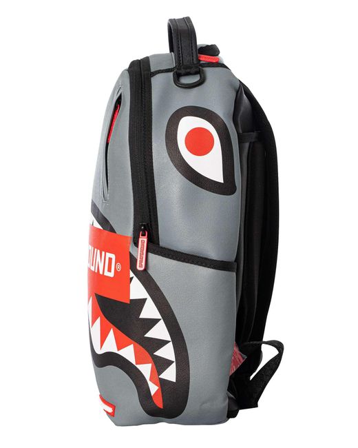 Sprayground Smash Logo Backpack in Grey for Men | Lyst UK