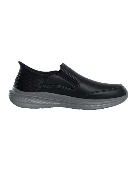 Skechers Slip-ins Relaxed Fit Slade Cooper Trainers in Black for Men | Lyst