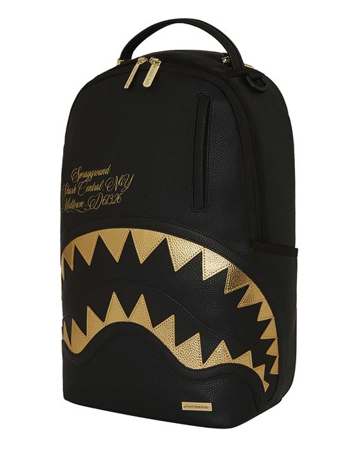 Sprayground 20l Shark Central Backpack in Black for Men | Lyst