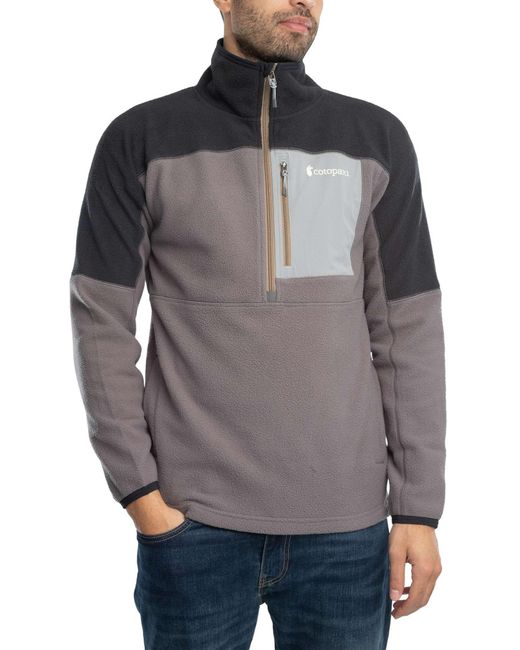COTOPAXI Abrazo Half Zip Fleece Jacket in Gray for Men | Lyst