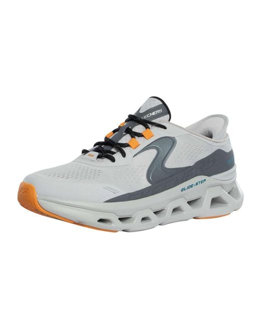 Skechers Slip Ins Glide Step Altus Trainers In Blue Lyst