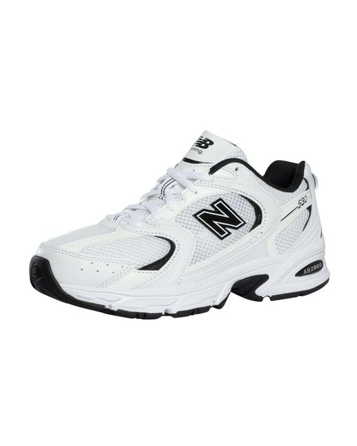 New Balance 530 Abzorb Mesh Trainers in White for Men | Lyst