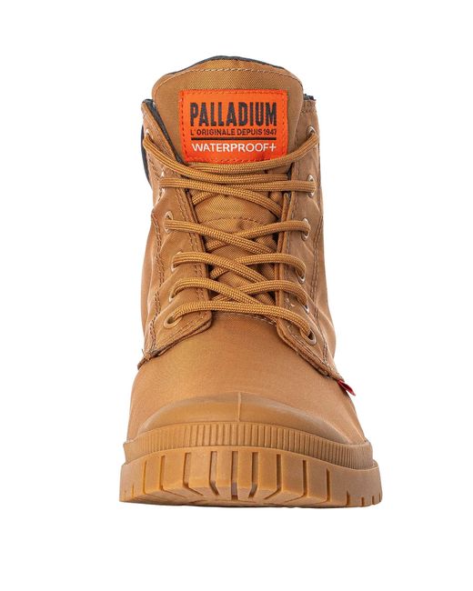 Palladium Pampa Sp20 Cuff Waterpool Boots in Brown for Men | Lyst