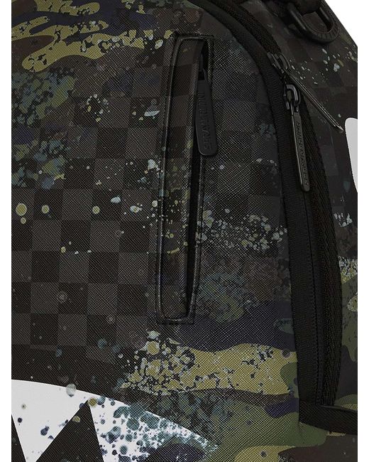 Sprayground 20l Camo Splash Backpack in Black for Men | Lyst