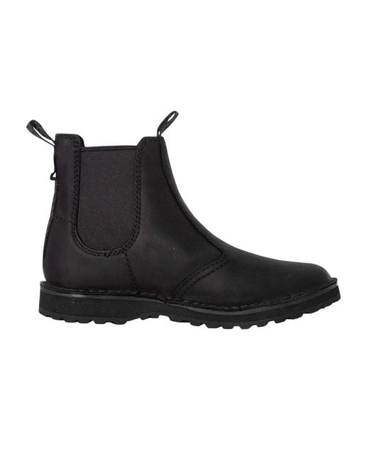 Clarks Solsbury Leather Chelsea Boots in Black for Men | Lyst UK