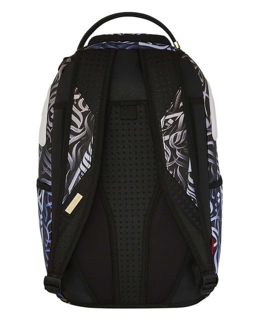 Sprayground 20l Diaa Allam Dlxsv Backpack in Black for Men | Lyst