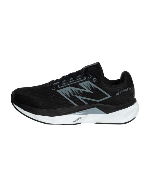 New Balance Fuelcell Propel V5 Running Trainers in Black for Men | Lyst