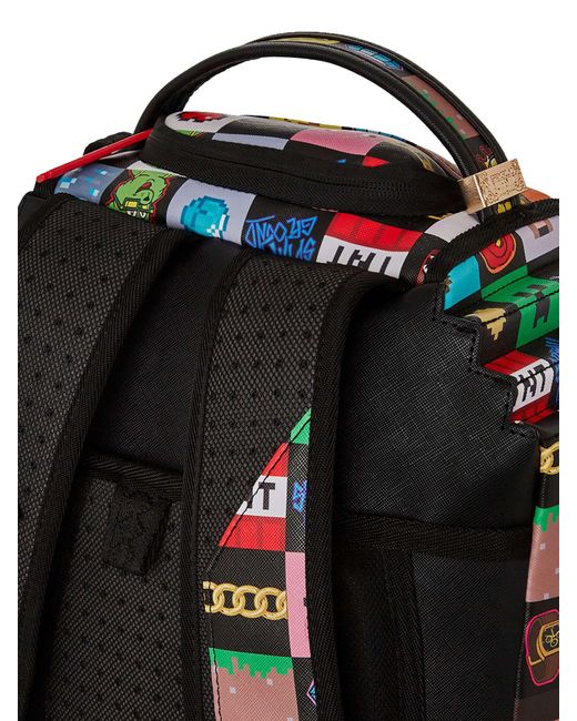 Sprayground Minecraft Check Backpack in Blue for Men | Lyst UK
