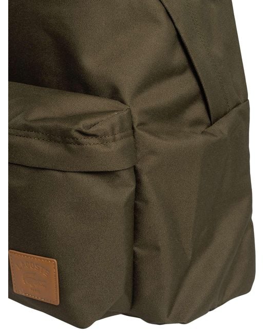 Lacoste Casual Croc Backpack in Green for Men | Lyst UK