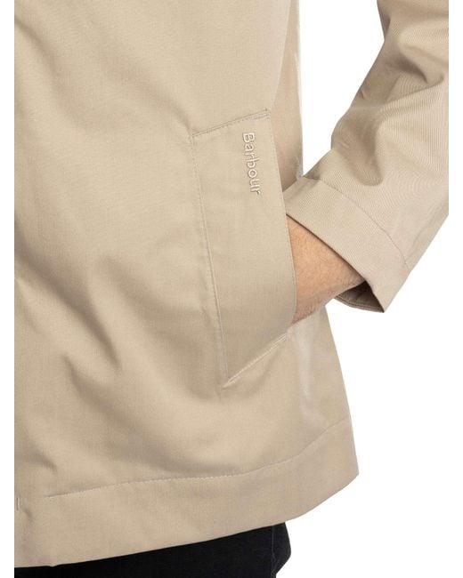 Barbour Short Rokig Waterproof Jacket in Natural for Men | Lyst
