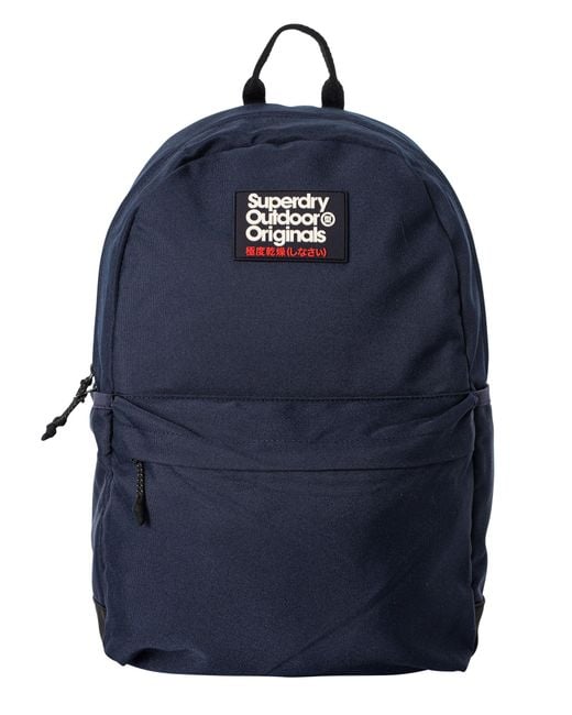 Superdry Classic Montana Backpack in Blue for Men | Lyst UK