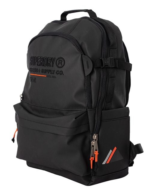 Superdry Tarp Utility Backpack in Black for Men | Lyst UK