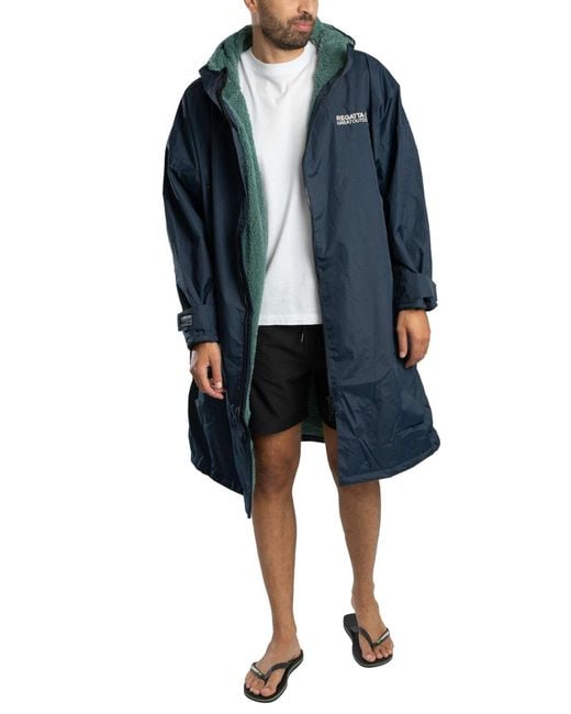 Regatta Waterproof Changing Robe in Blue for Men | Lyst UK