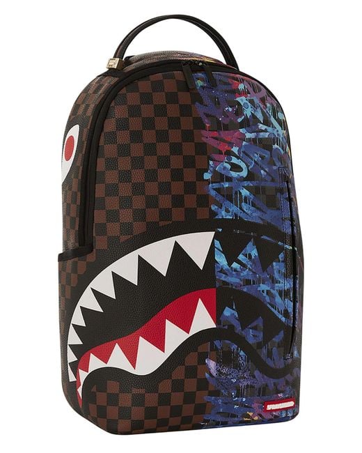 Sprayground Glow In The Dark City Backpack in Blue for Men | Lyst Australia