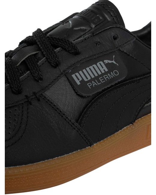 PUMA Palermo Leather Trainers in Blue for Men | Lyst UK