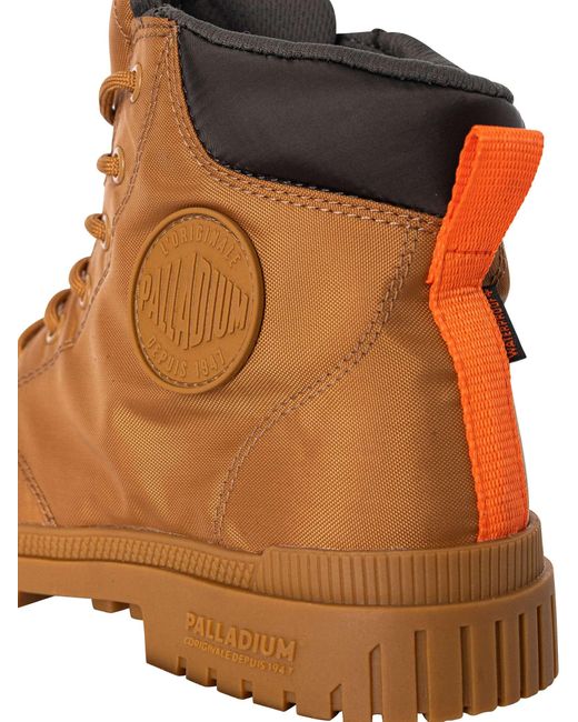 Palladium Pampa Sp20 Cuff Waterpool Boots in Brown for Men | Lyst