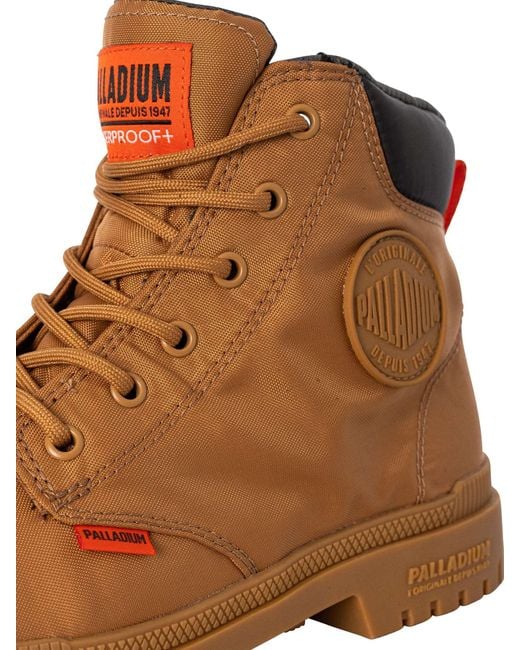 Palladium Pampa Sp20 Cuff Waterpool Boots in Brown for Men | Lyst