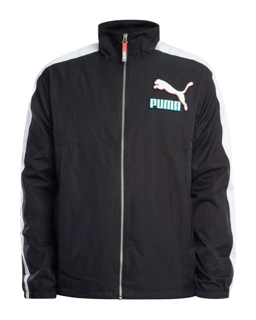 PUMA Relaxed Fandom Track Jacket in Blue for Men | Lyst