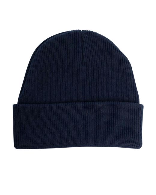 Levi's Box Logo Backpatch Beanie in Blue for Men | Lyst