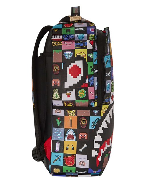 Sprayground Minecraft Check Backpack in Blue for Men | Lyst UK