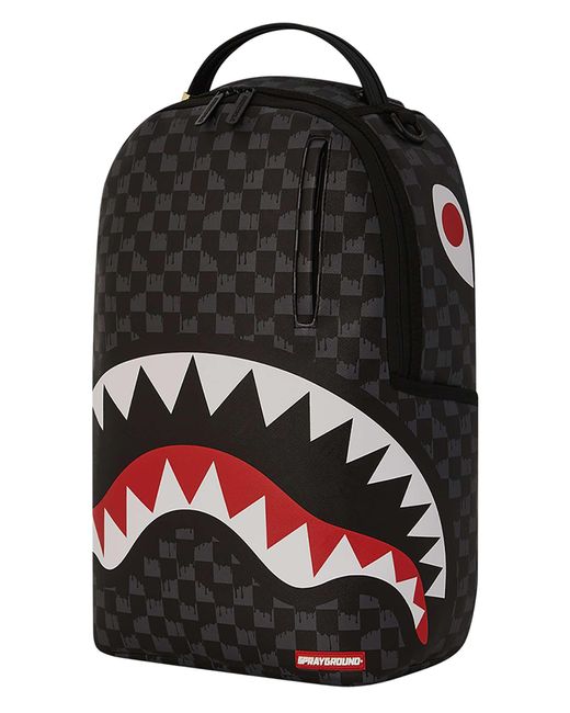 Sprayground Atomic Vapor Shark Backpack in Black for Men | Lyst