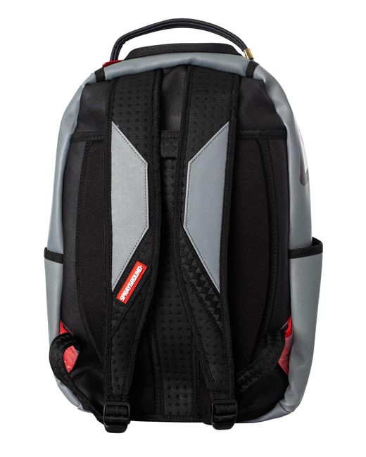 Sprayground Smash Logo Backpack in Gray for Men | Lyst