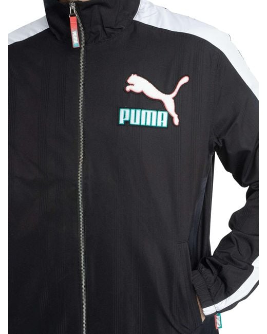 PUMA Relaxed Fandom Track Jacket in Blue for Men | Lyst