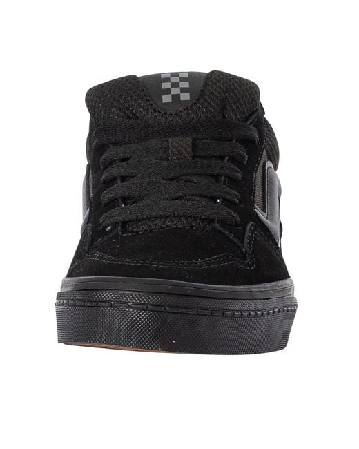 Vans Caldrone Suede/mesh Trainers in Black for Men | Lyst