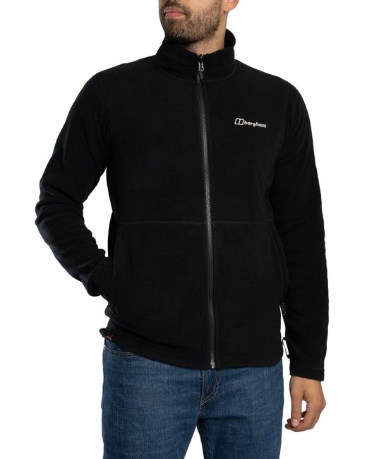 Berghaus Prism Micro Interactive Polartec Fleece Jacket in Black for ...