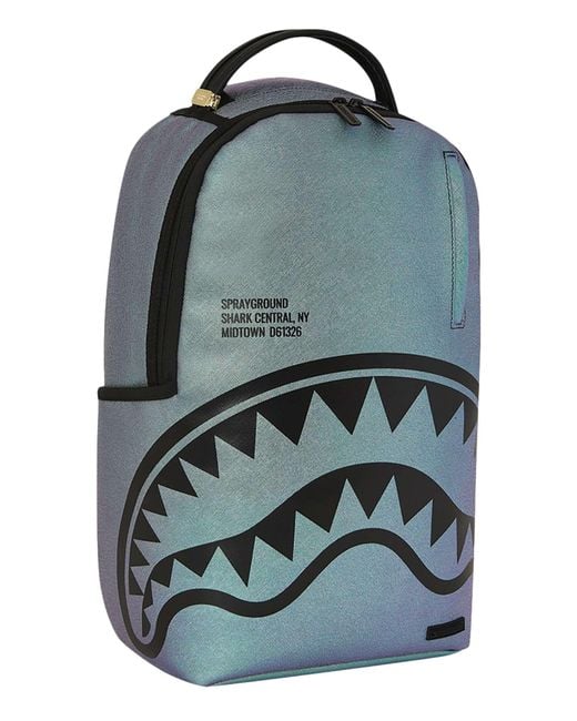 Sprayground 20l Shark Central Oil Backpack in Blue for Men | Lyst UK