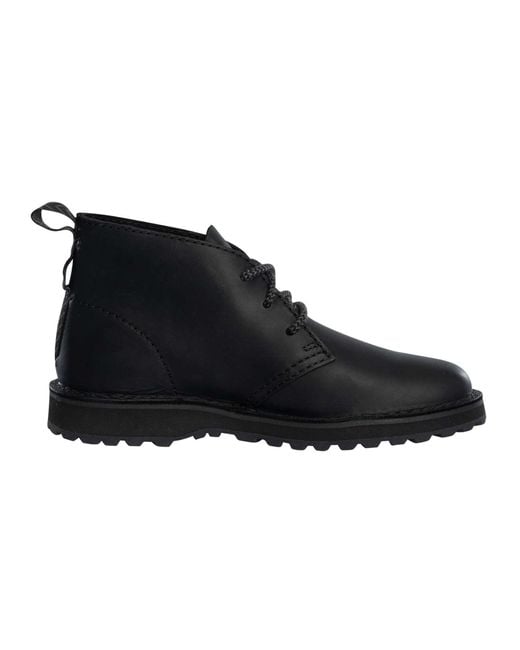 Clarks Solsbury Leather Boots in Black for Men | Lyst UK