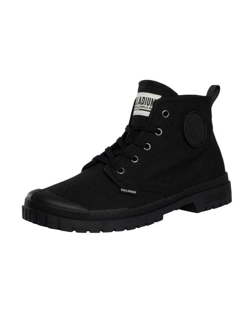 Palladium Pampa Sp20 Hi Canvas Boots in Black for Men | Lyst