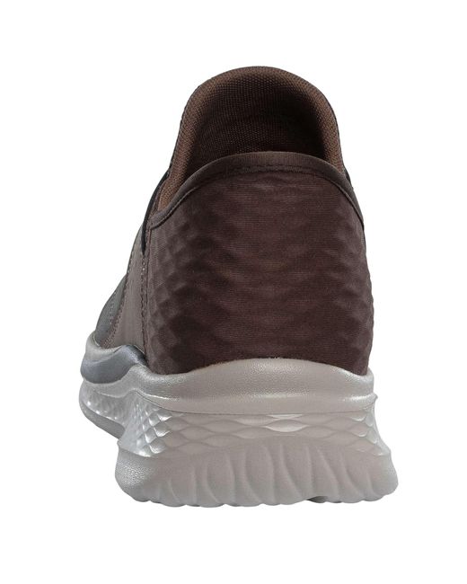 Skechers Slip-ins Slade Macklin Relaxed Trainers in Brown for Men | Lyst