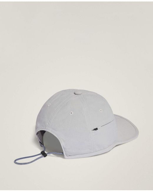 Stella McCartney Logo Run Cap in Natural | Lyst UK