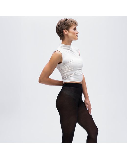Steve Madden Sheertex® Sheer Rip Resistant Tights in White | Lyst Canada