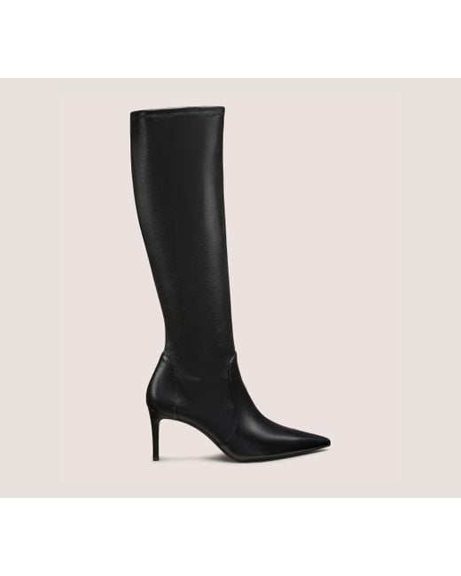 Stuart Weitzman Stuart Power Boot 75 Knee-high in Black | Lyst