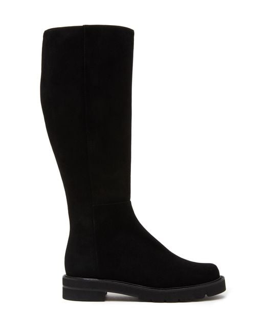 Stuart Weitzman Mila Lift Boot in Black | Lyst UK