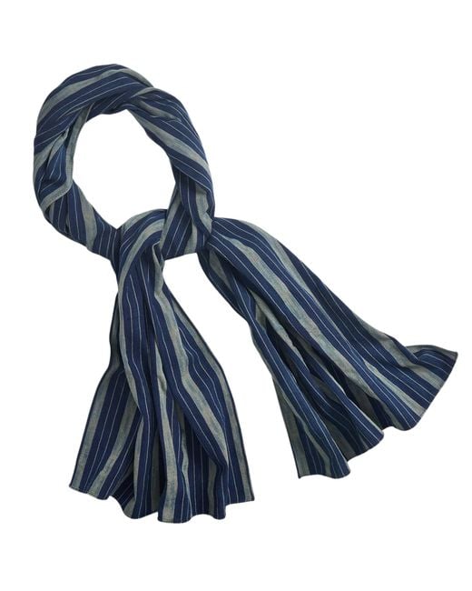 RRL Indie Scarf in Blue for Men | Lyst UK