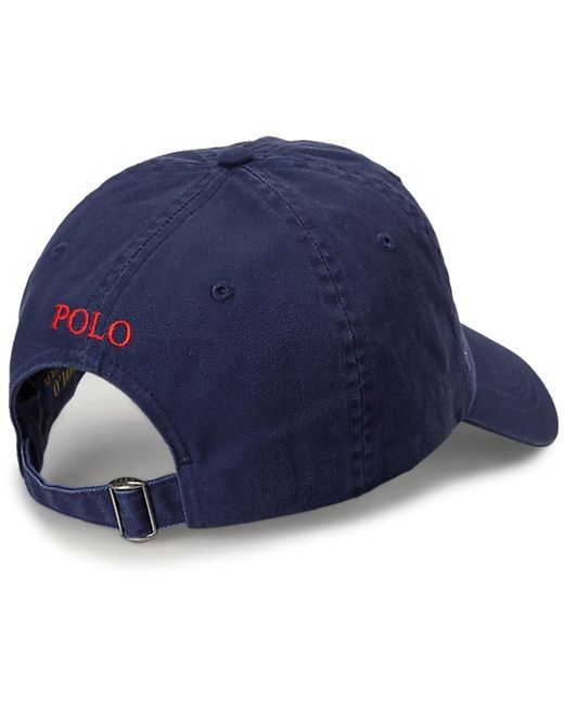 Polo Ralph Lauren Cotton Chino Baseball Cap in Blue for Men | Lyst UK