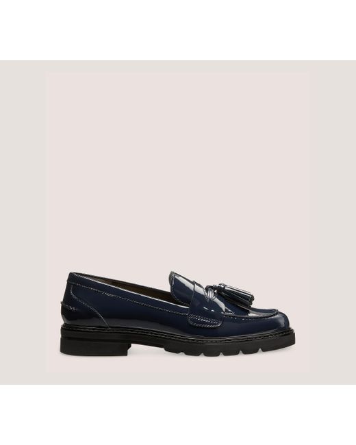 Stuart Weitzman Adrina Loafer in Blue | Lyst