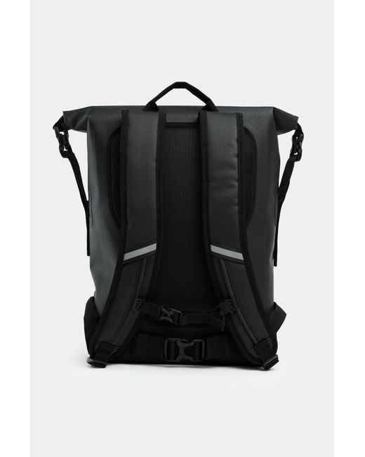 Stutterheim Rain Rolltop 25L Backpack in Black | Lyst