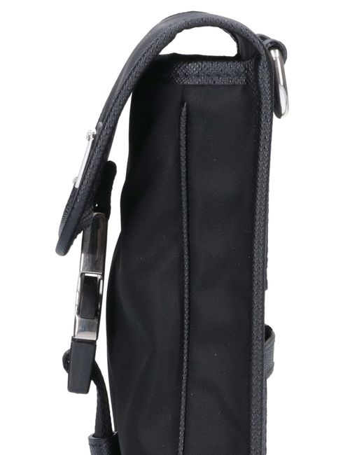 Prada Logo Smartphone Case in Black for Men | Lyst