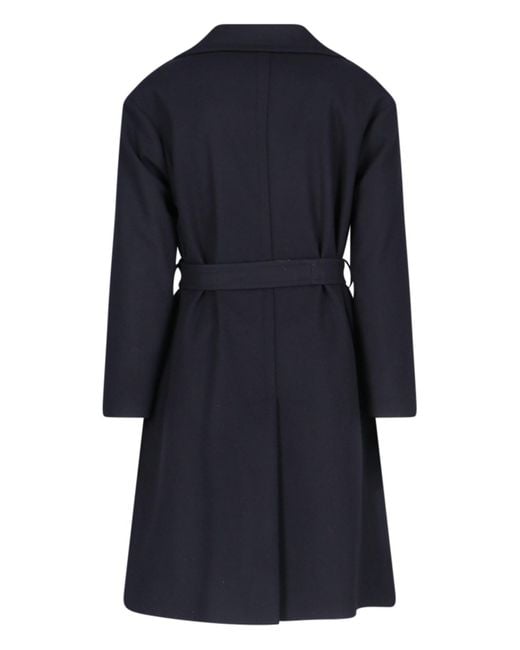 Hevò 'ostuni' Midi Coat in Blue for Men | Lyst