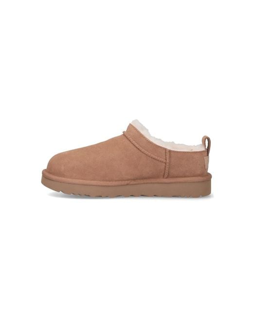 UGG "Classic Micro" Mules in Natural | Lyst UK